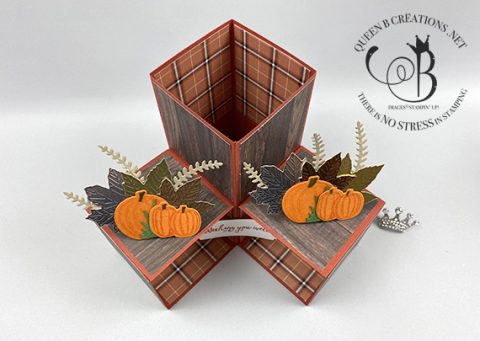 Triple Pop Up Cube Video Tutorial | Queen B Creations