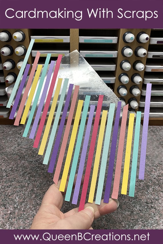 Floating Circle Of Scrap Strips | Queen B Creations